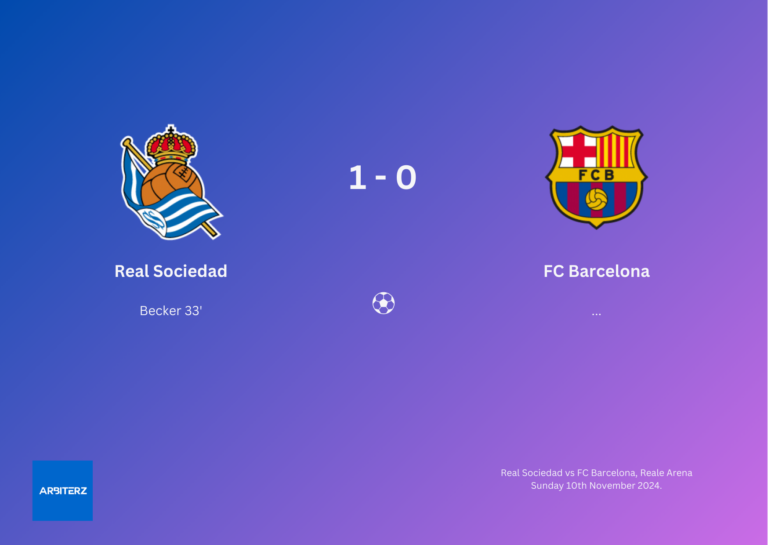 Barcelona lose to a spirited Real Sociedad to close up La Liga points ...
